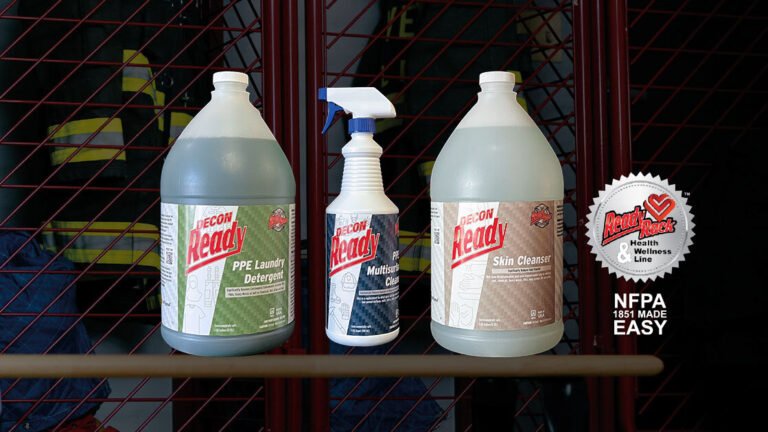 Decon Ready™ | Firefighter PPE Decontamination | Ready Rack