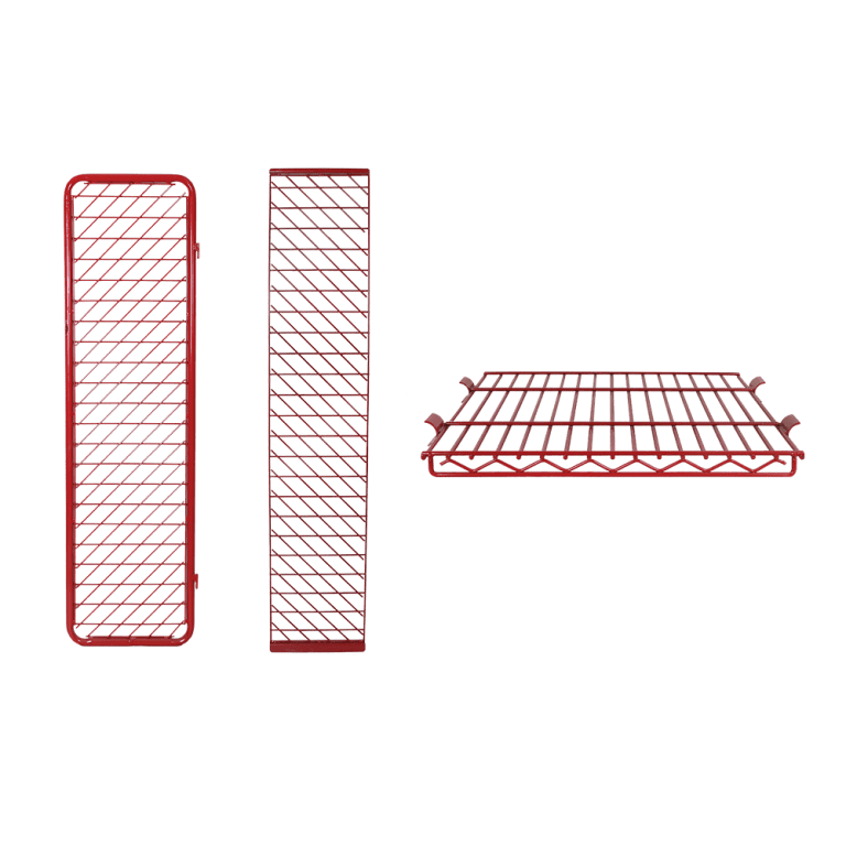 Wall Mounted Red Rack | Ready Rack